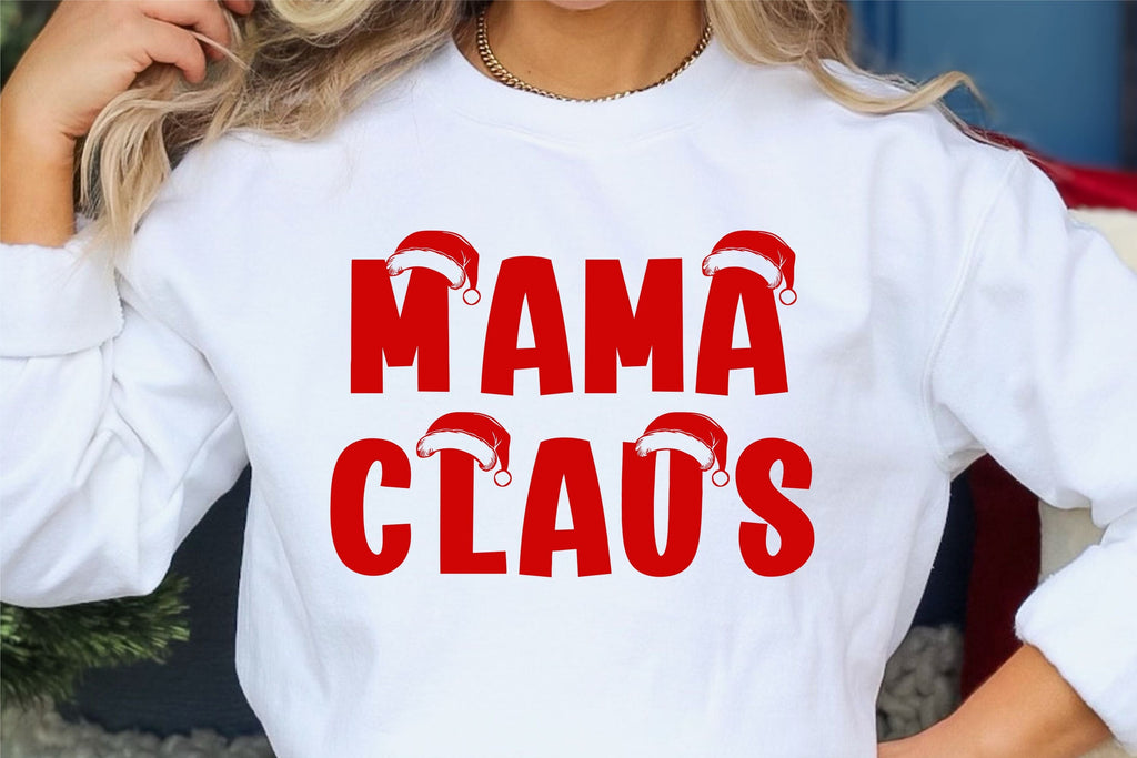 Santa Hat Font SVG, OTF, TTF | Christmas Font Svg Cut Files - So Fontsy