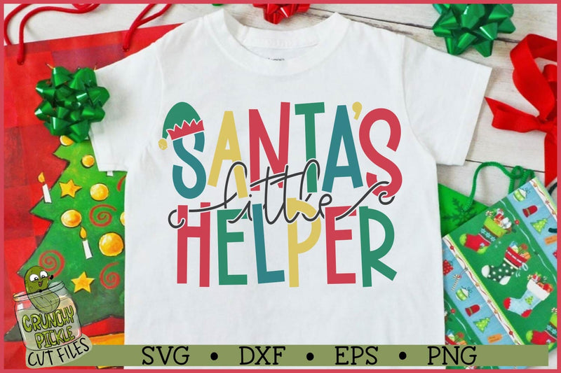 Santa's Little Helper SVG File - So Fontsy