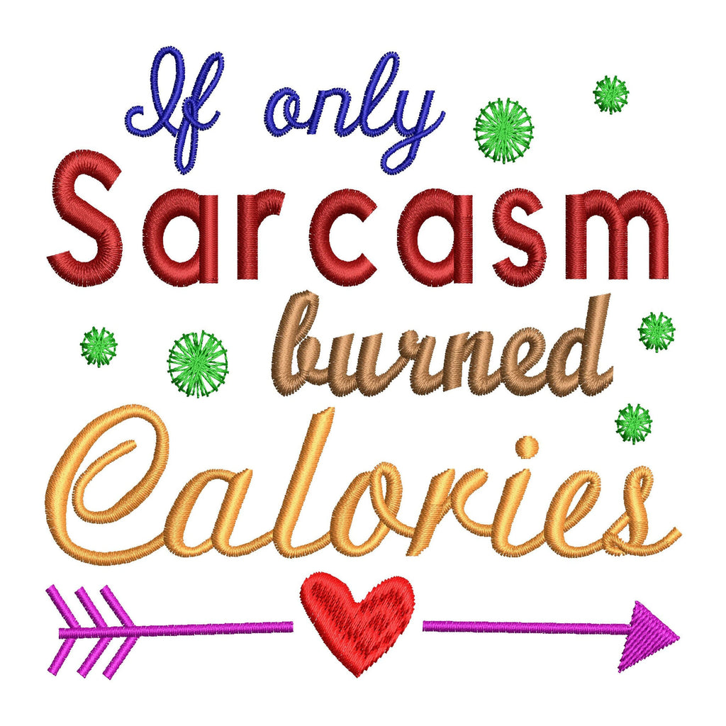 Sarcastic Embroidery Designs Bundle - 15 Designs, Funny Quotes ...