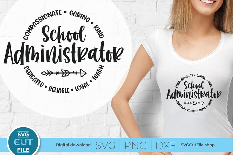 School administrator svg, school admin svg, principal assistant - So Fontsy