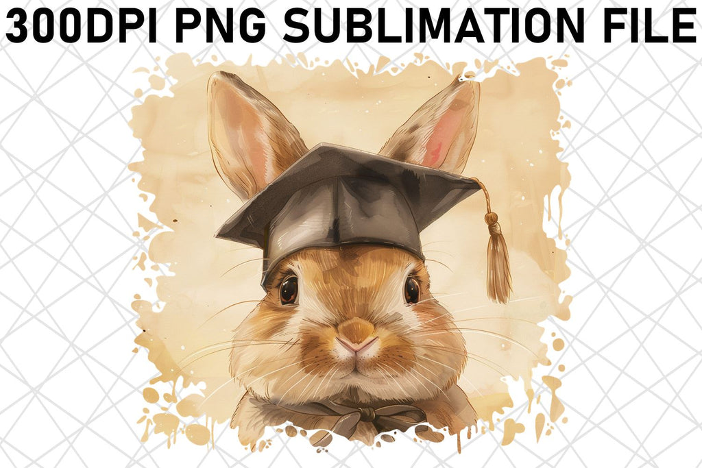 School Animal Cap Graduation Design - So Fontsy