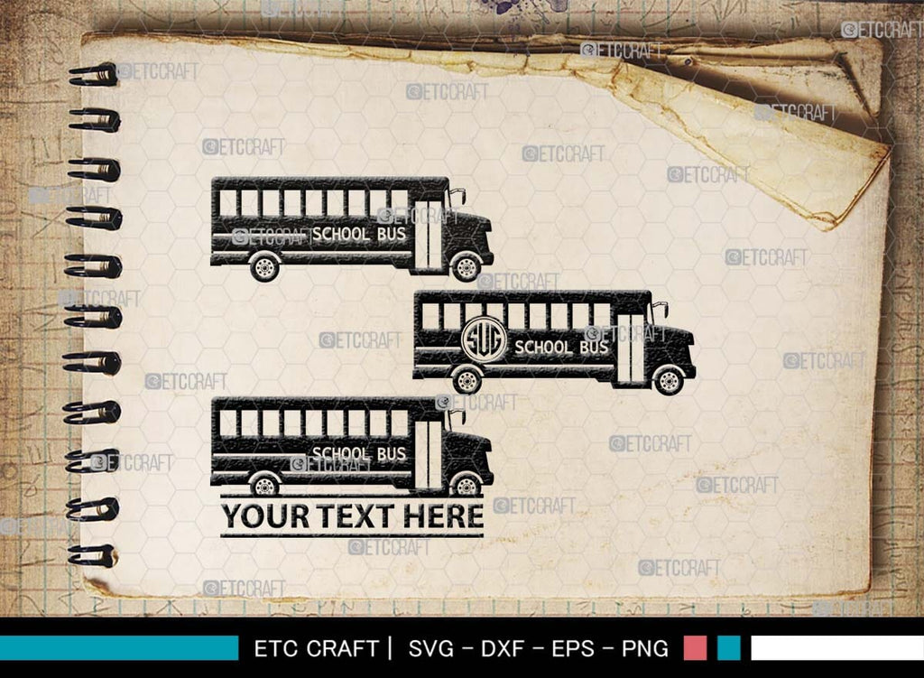 School Bus SVG, School Bus Silhouette, School Svg, Bus Svg, Back To ...