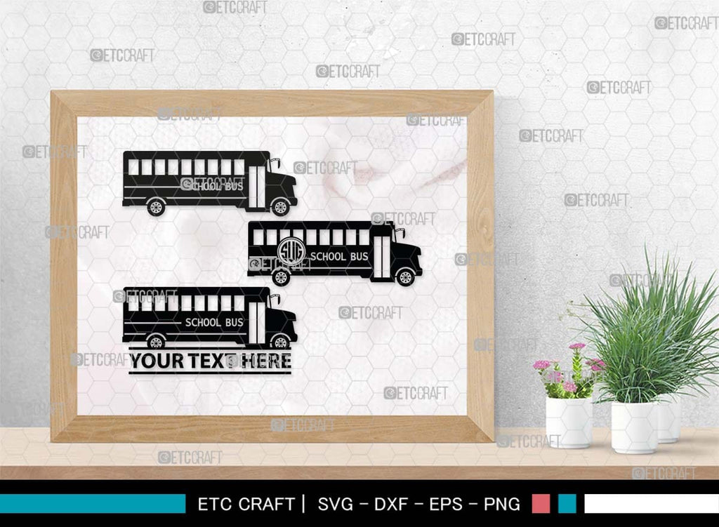 School Bus SVG, School Bus Silhouette, School Svg, Bus Svg, Back To ...