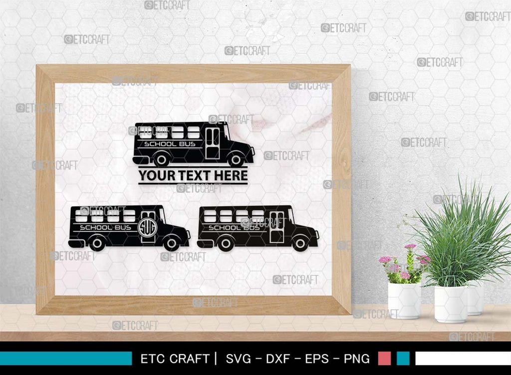 School Bus SVG, School Bus Silhouette, School Svg, Bus Svg, Back To ...