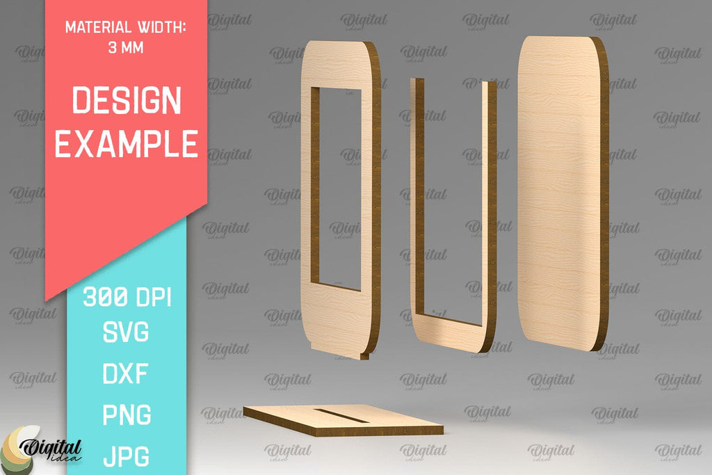 School Wooden Photo Frame Laser Cut. School Frame SVG - So Fontsy