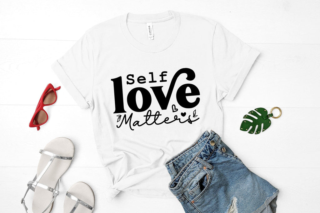 Self Love Matters, Mental Health SVG - So Fontsy