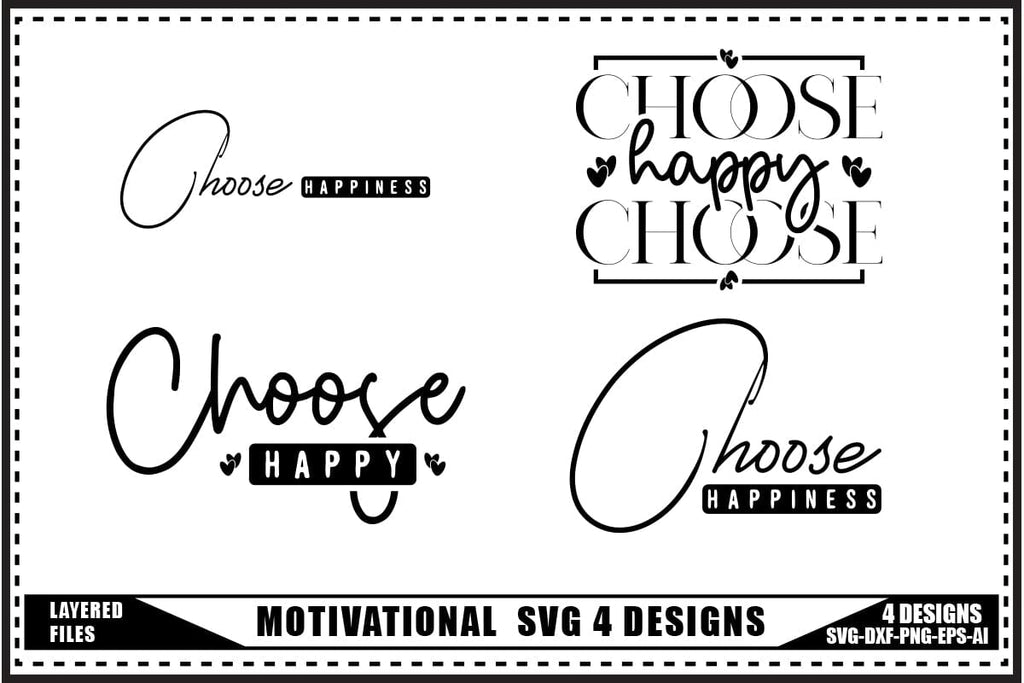 Self-Love Motivation Svg 4 Designs, Trendy saying Svg Design - So Fontsy