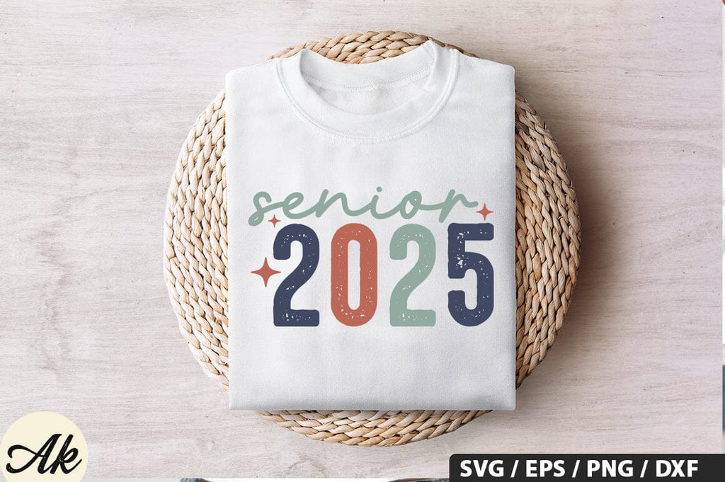 Senior 2025 SVG Design - So Fontsy