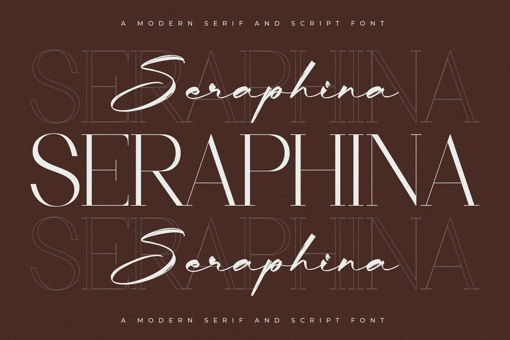 Seraphina Font Duo - So Fontsy