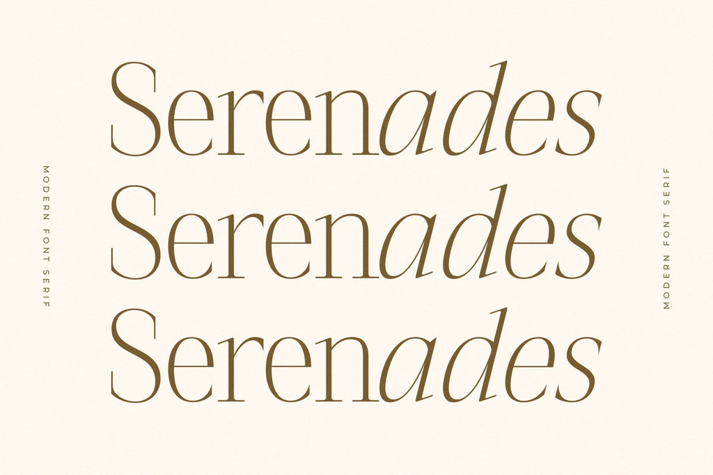 Seraphine - Modern Font Serif - So Fontsy
