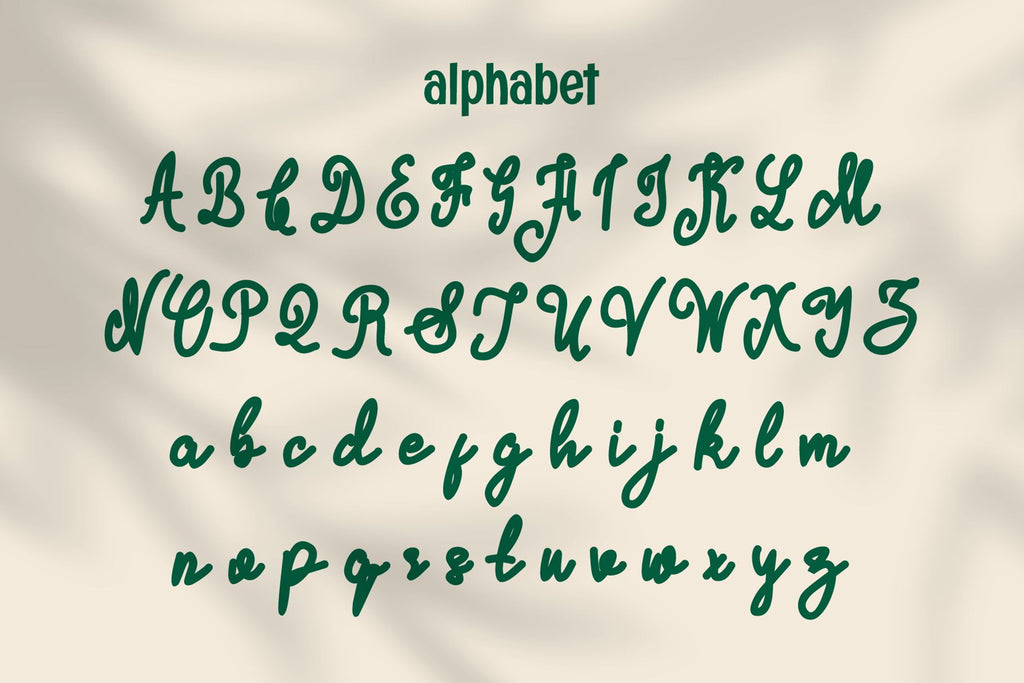 Serene Lines - Cute Monoline Script Font - So Fontsy