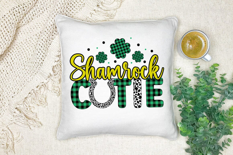Shamrock cutie SVG Design - So Fontsy