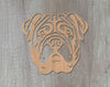 Shar Pei Laser SVG Cut File, Shar Pei Glowforge File, Shar Pei DXF ...