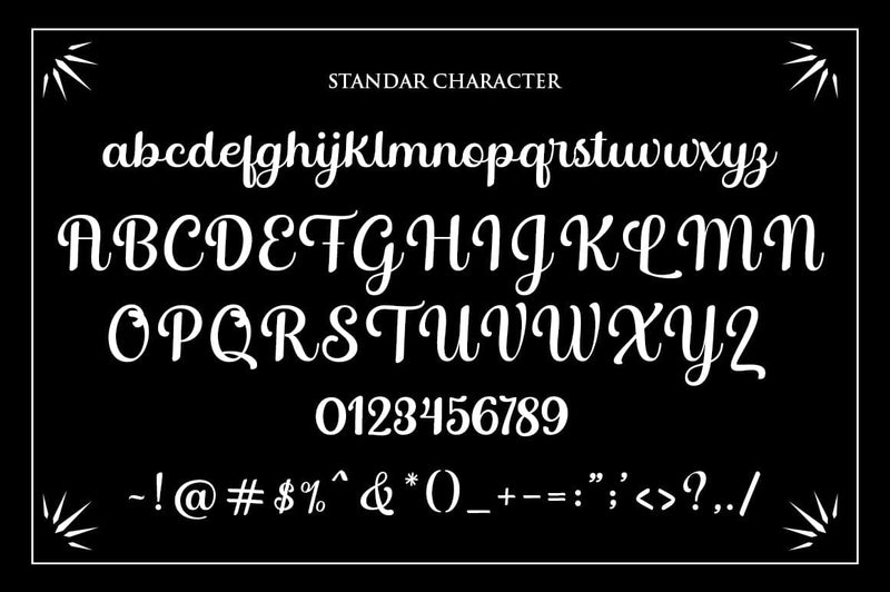 Shattar Script - So Fontsy