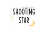 Shooting Star - Clean Handwriting Font - So Fontsy