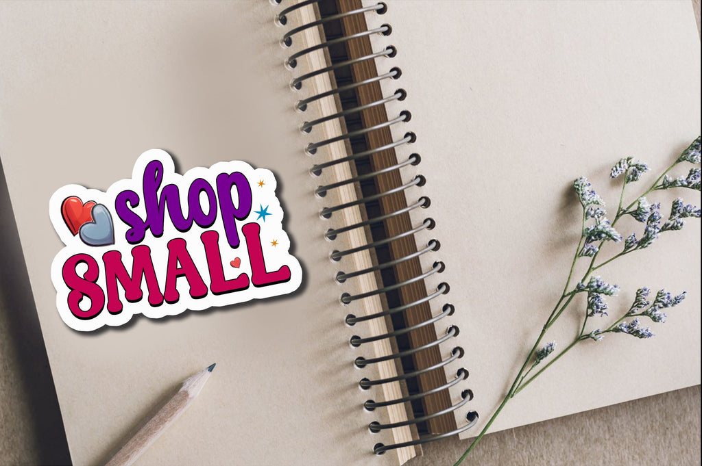 Shop small Sticker Design - So Fontsy