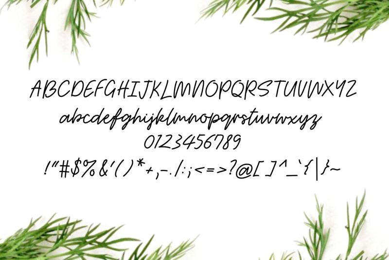 Simone - Mono Line Handwritten Script - So Fontsy