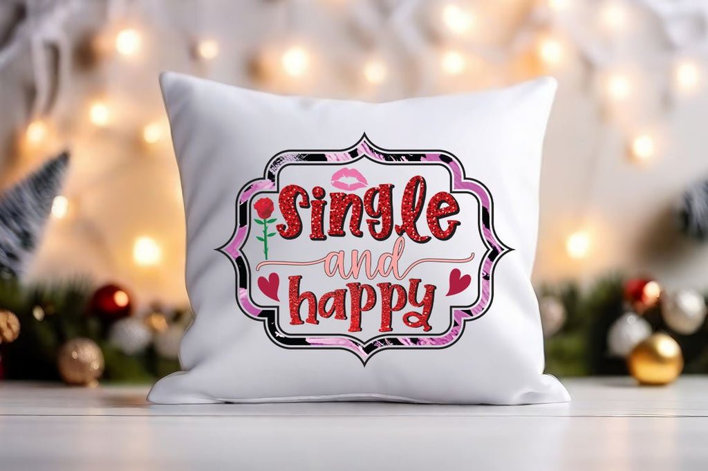 Single and happy PNG Design - So Fontsy