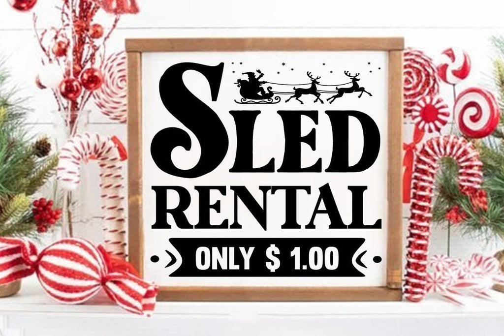 Sled rental only $ 1 00 - So Fontsy