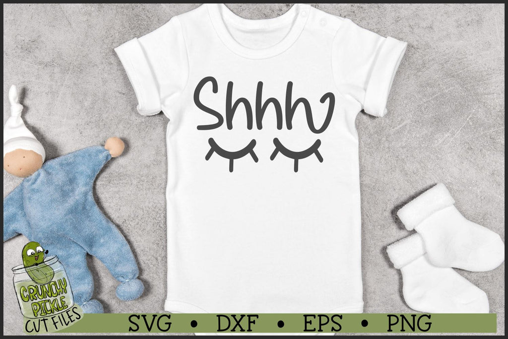 Sleepy Baby SVG Files - So Fontsy