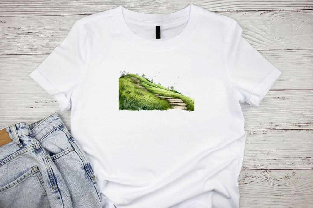 Slope with Grass Sublimation Clipart Bundle - So Fontsy