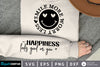 Smile More Worry Less Sleeve SVG, Boho Inspirational SVG, Love Yourself ...
