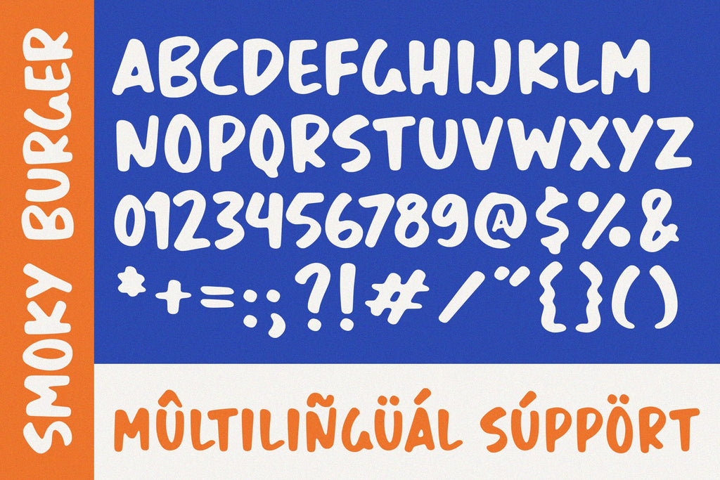 Smoky Burger - Display Handwriting Font - So Fontsy