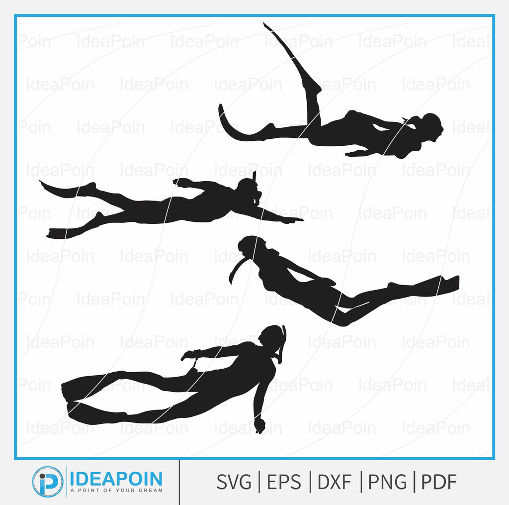 Snorkeling svg, Diving Vector Bundles svg, scuba diver svg, Scuba Diver ...
