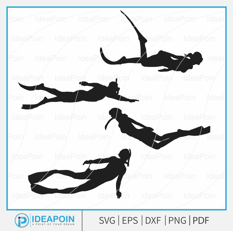 Snorkeling svg, Diving Vector Bundles svg, scuba diver svg, Scuba Diver ...