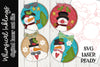 Snow Pals Ornament Set SVG - So Fontsy
