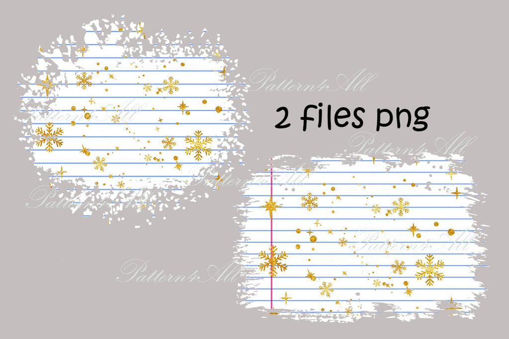 Snowflake,Paper White Plaid Sublimation Patches,Check splashes,Winter ...