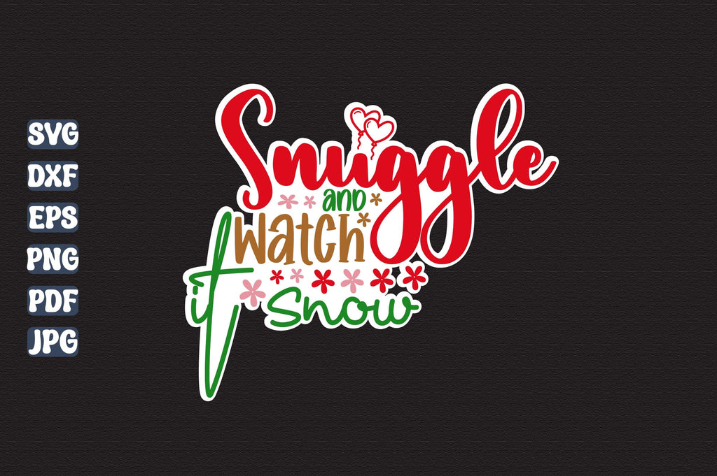 Snuggle and Watch It Snow - So Fontsy
