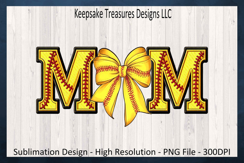 Softball Mom Word, Softball Stitch Faux Embroidery Letters, Coquette ...