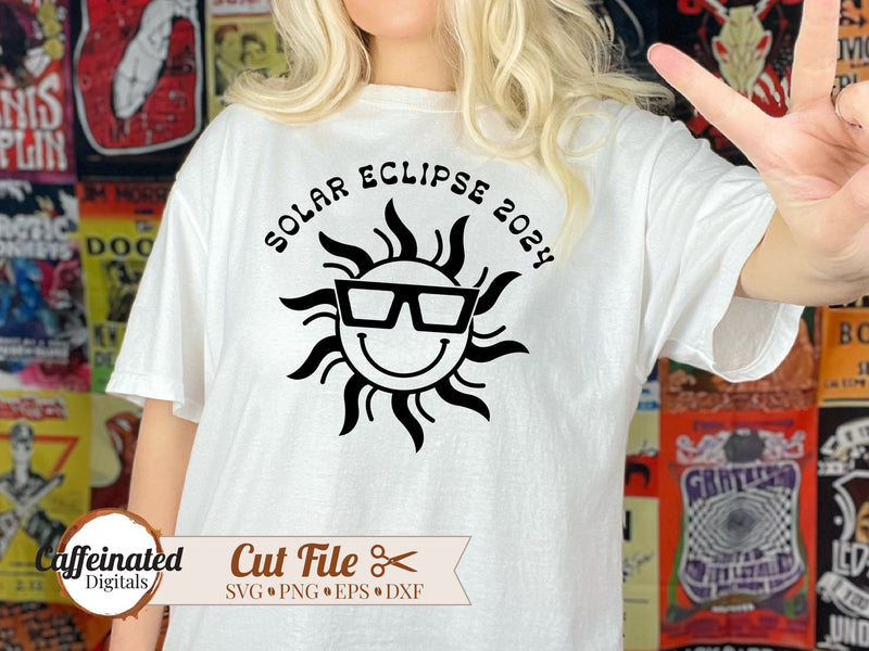 Solar Eclipse Sun SVG, PNG - So Fontsy