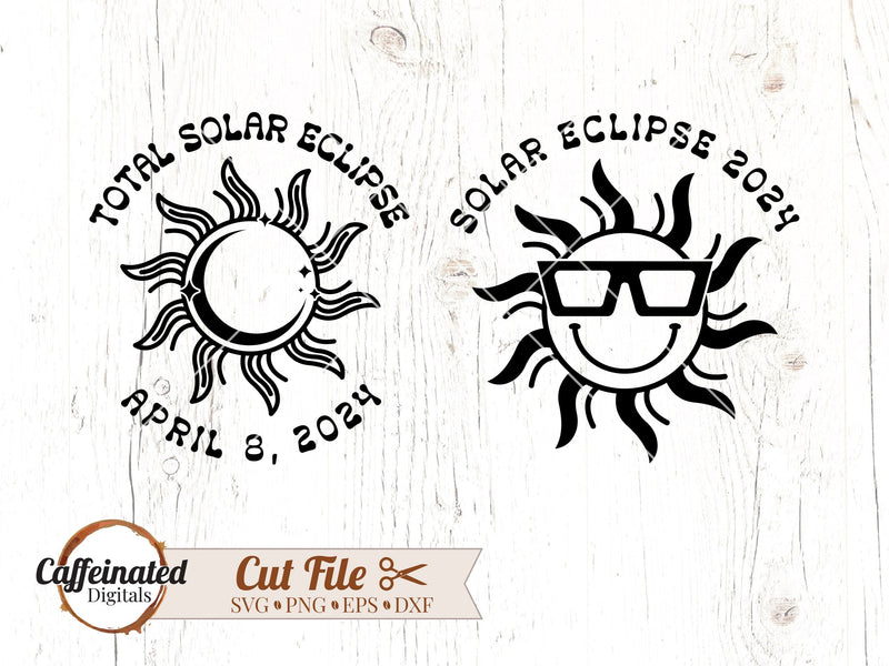 Solar Eclipse SVG Bundle - So Fontsy