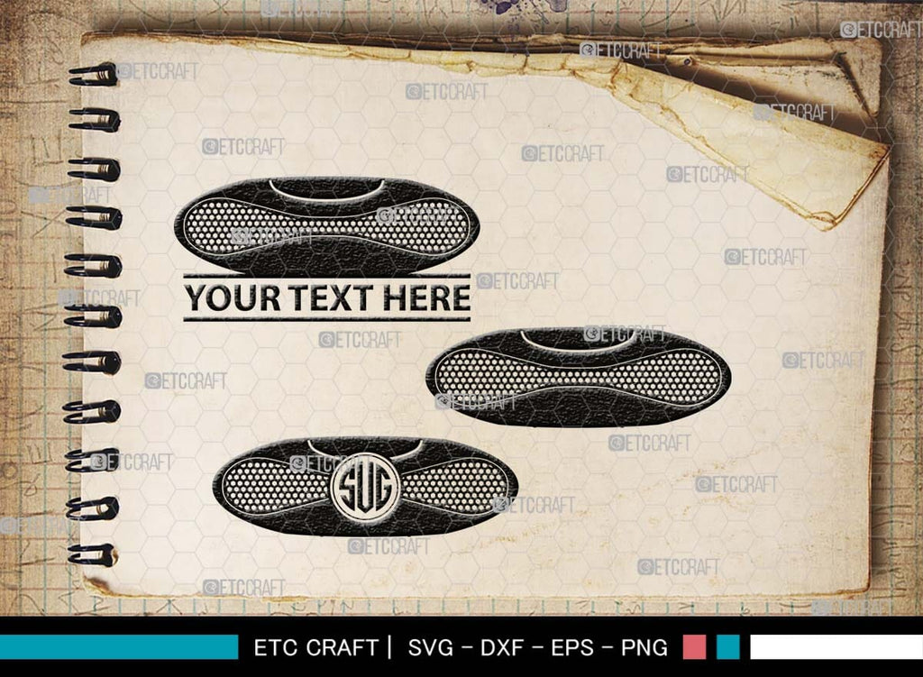 Sound Box Monogram, Sound Box Silhouette, Sound Box SVG, Speakers Svg ...