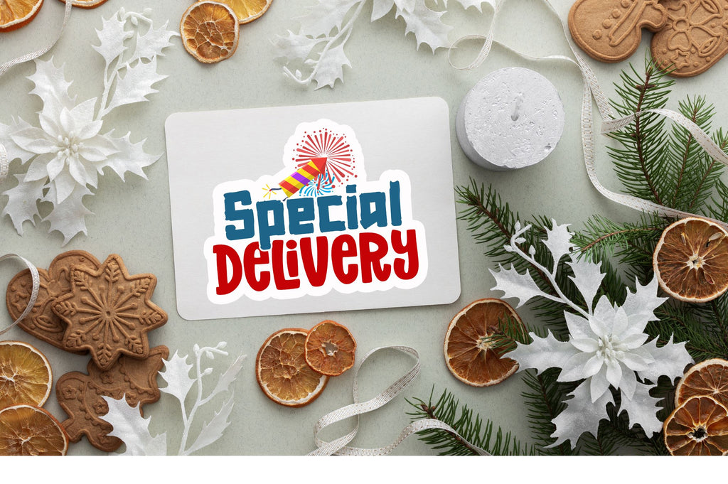 Special delivery Sticker Design - So Fontsy