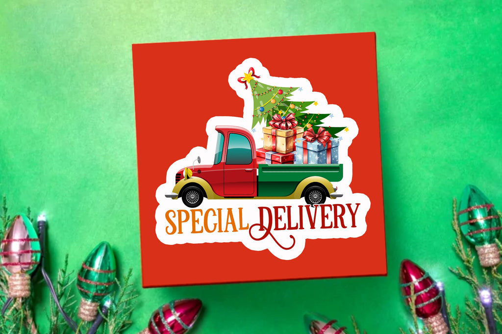 Special delivery Sticker Design - So Fontsy