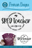 SPED Teacher, teacher appreciation, special education svg - So Fontsy