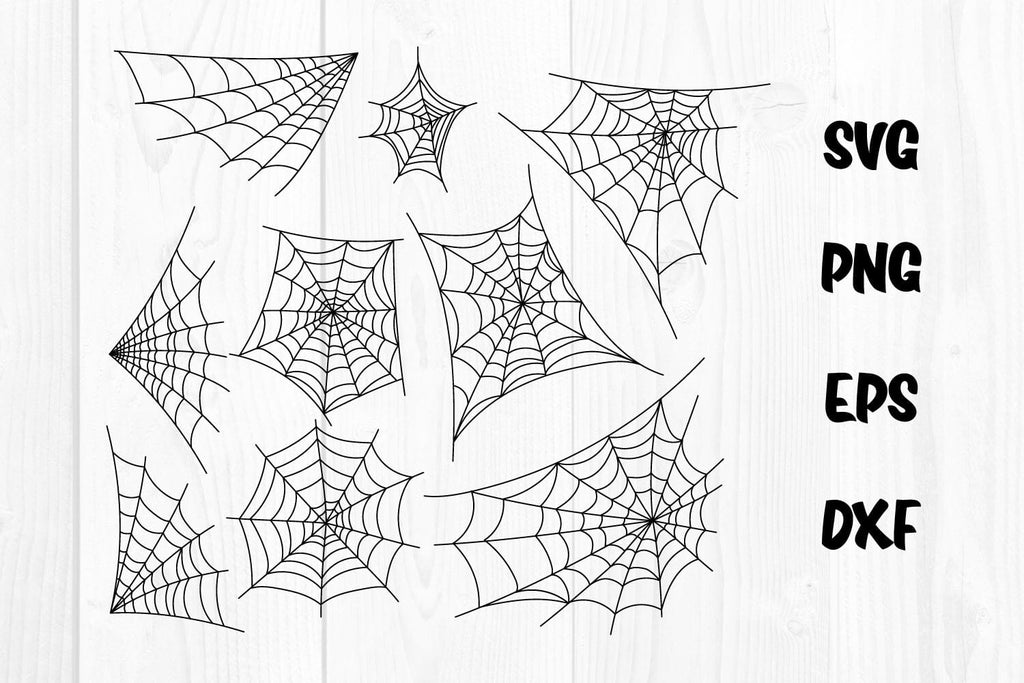 Spider webs svg, dxf, eps, png - So Fontsy