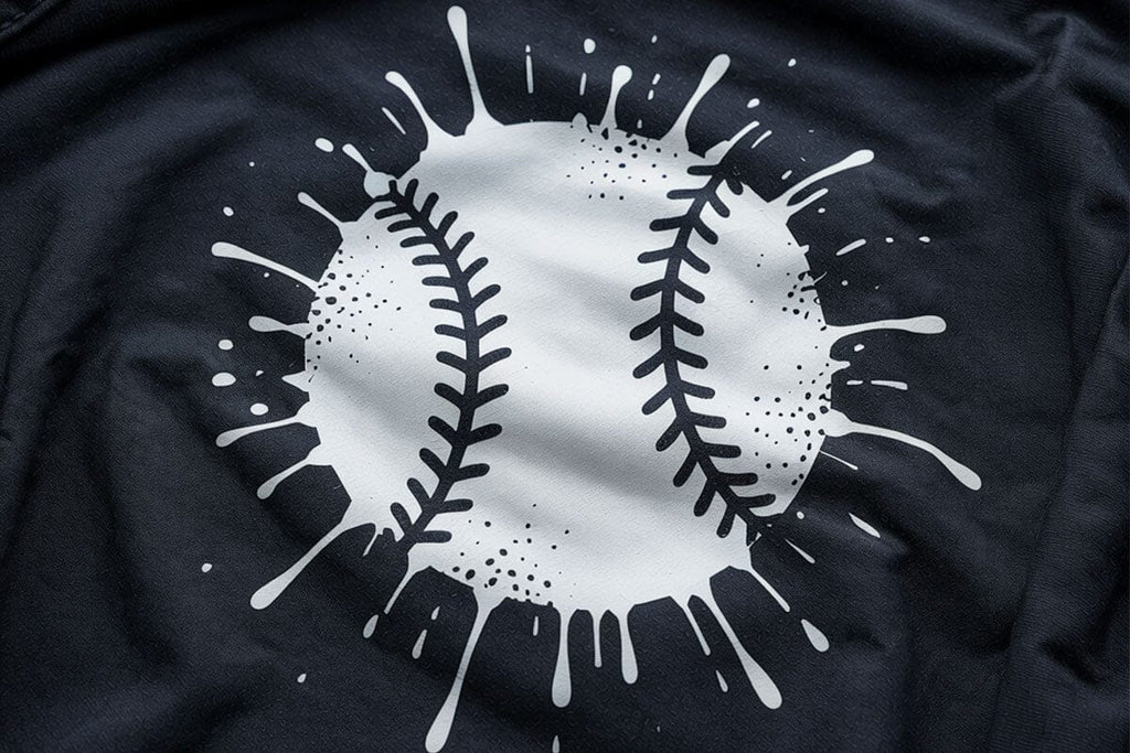 Splatter Baseball SVG: Paint Splash Design - So Fontsy