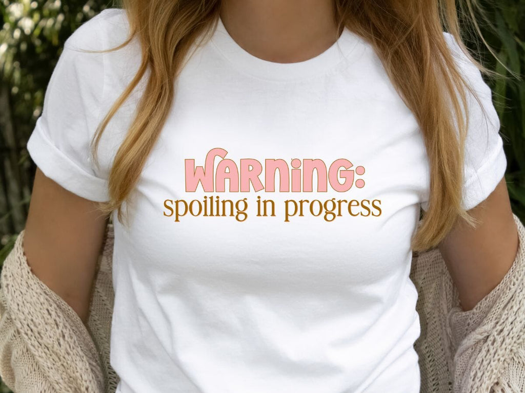 Warning: Spoiling in Progress | Cute Digital Design - So Fontsy