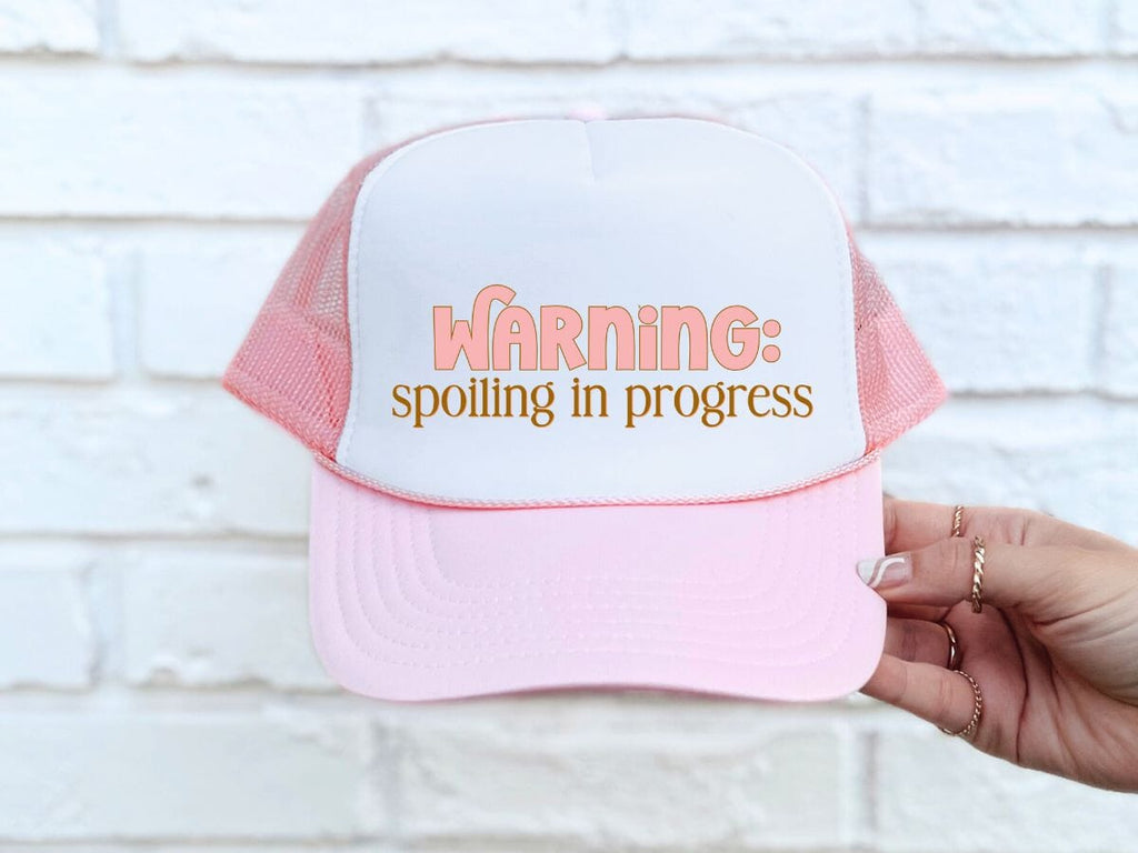 Warning: Spoiling in Progress | Cute Digital Design - So Fontsy