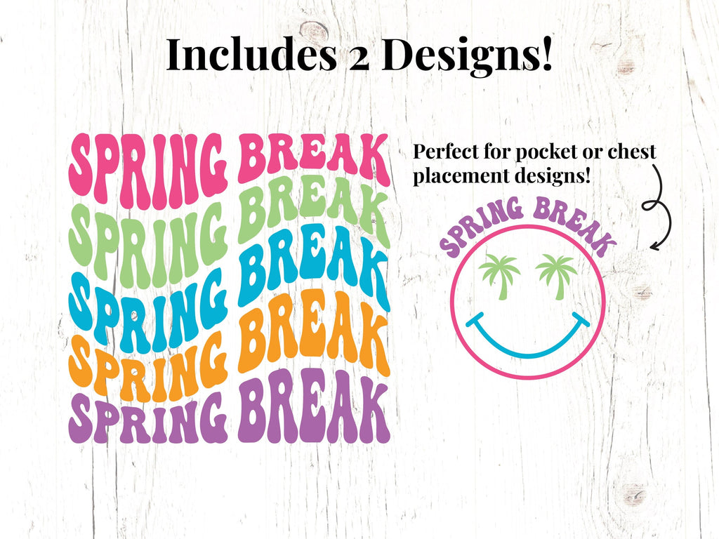 Spring Break SVG - So Fontsy