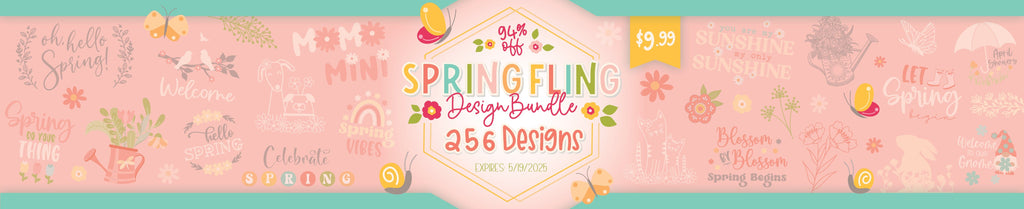 Spring Fling Design Bundle - So Fontsy