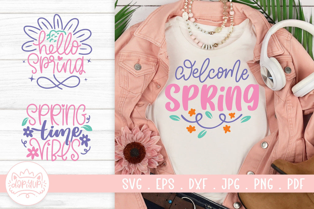 Spring SVG Cut File - So Fontsy