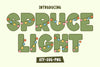 Spruce Light - Color Decorative Font - So Fontsy
