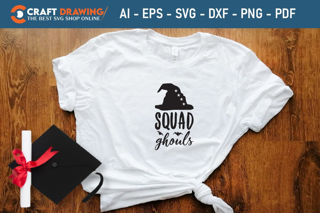 Squad Ghouls Halloween Svg Halloween Svg , Halloween Clipart, Ghost Svg ...