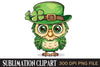 St Patrick's Owl,Illustrator Clipart,Quotes and Sayings,Food & Drink,On ...