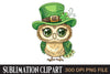St Patrick's Owl,Illustrator Clipart,Quotes and Sayings,Food & Drink,On ...